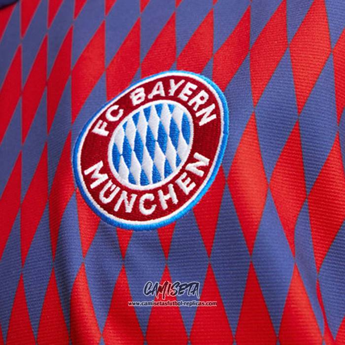Camiseta Pre Partido del Bayern Munich 2025-2026 Rojo