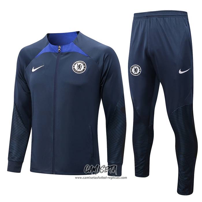 Chandal de Chaqueta del Chelsea 2022-2023 Azul