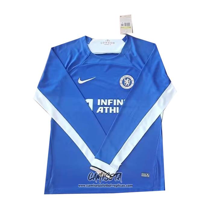 Primera Camiseta Chelsea 2023-2024 Manga Larga